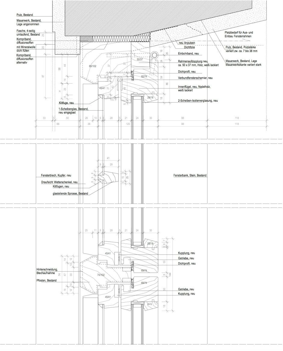 Fenstersanierung Rathaus Pasing (Altbau) | uns